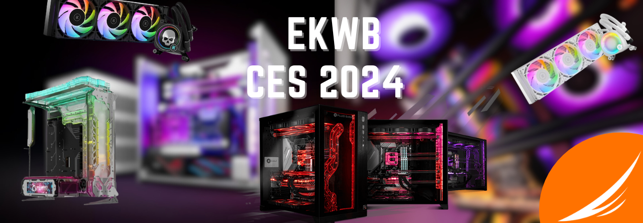 EKWB au CES 2024 : Direct die cooling et Plus Encore