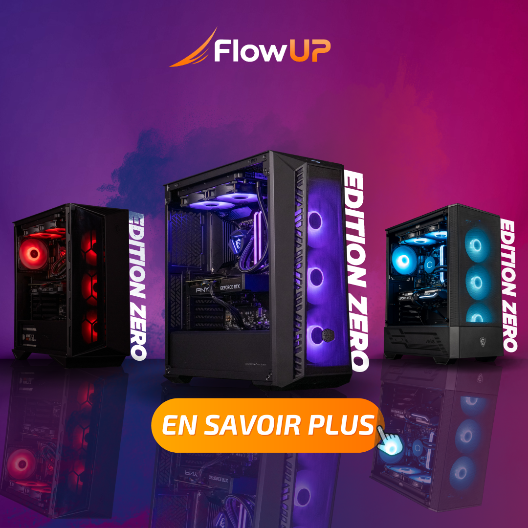 FlowUP | Découvrez nos PC gamer