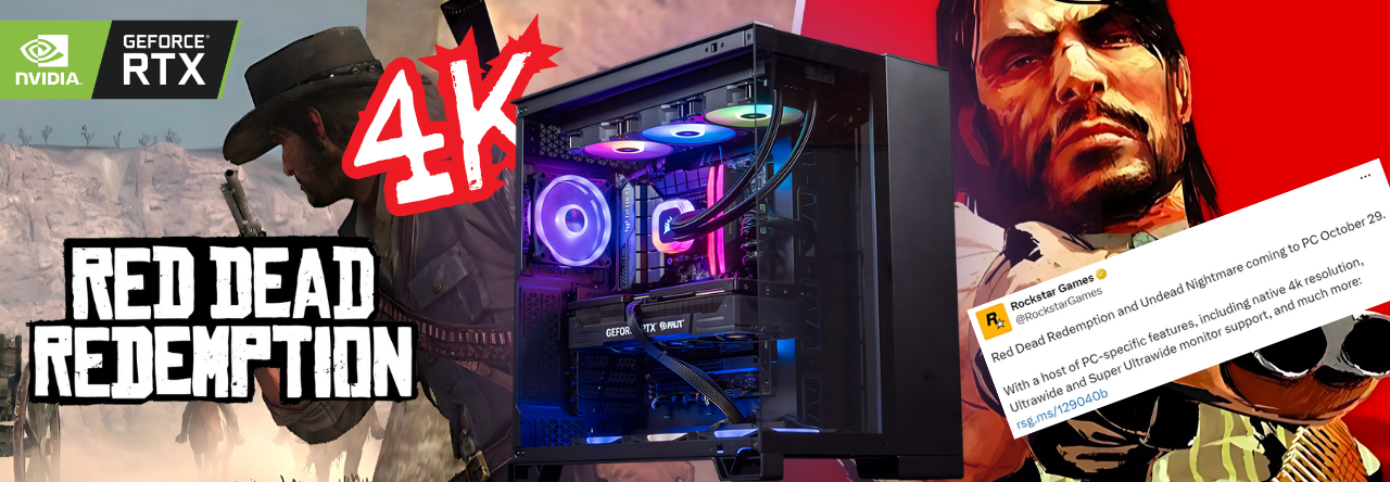 Red Dead Redemption PC: which PC for 4K in 2026?