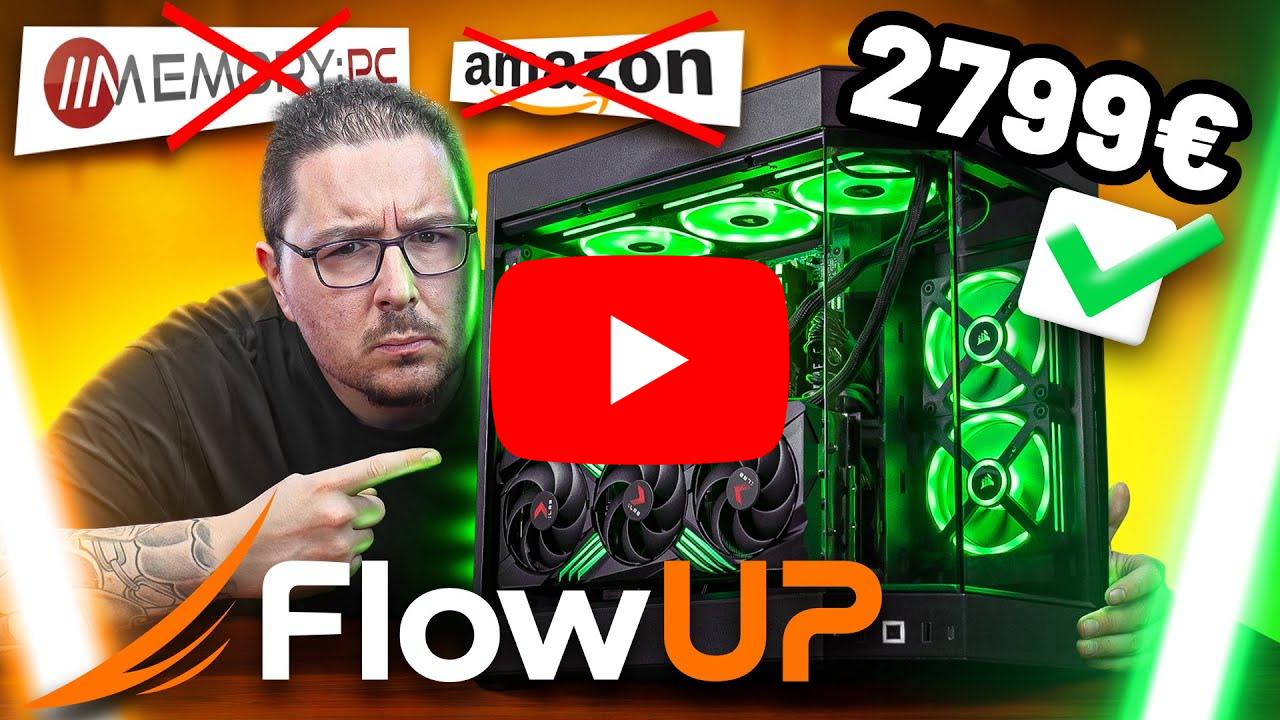 PC Gamer FlowUP - Achat ordinateur gamer Black Friday