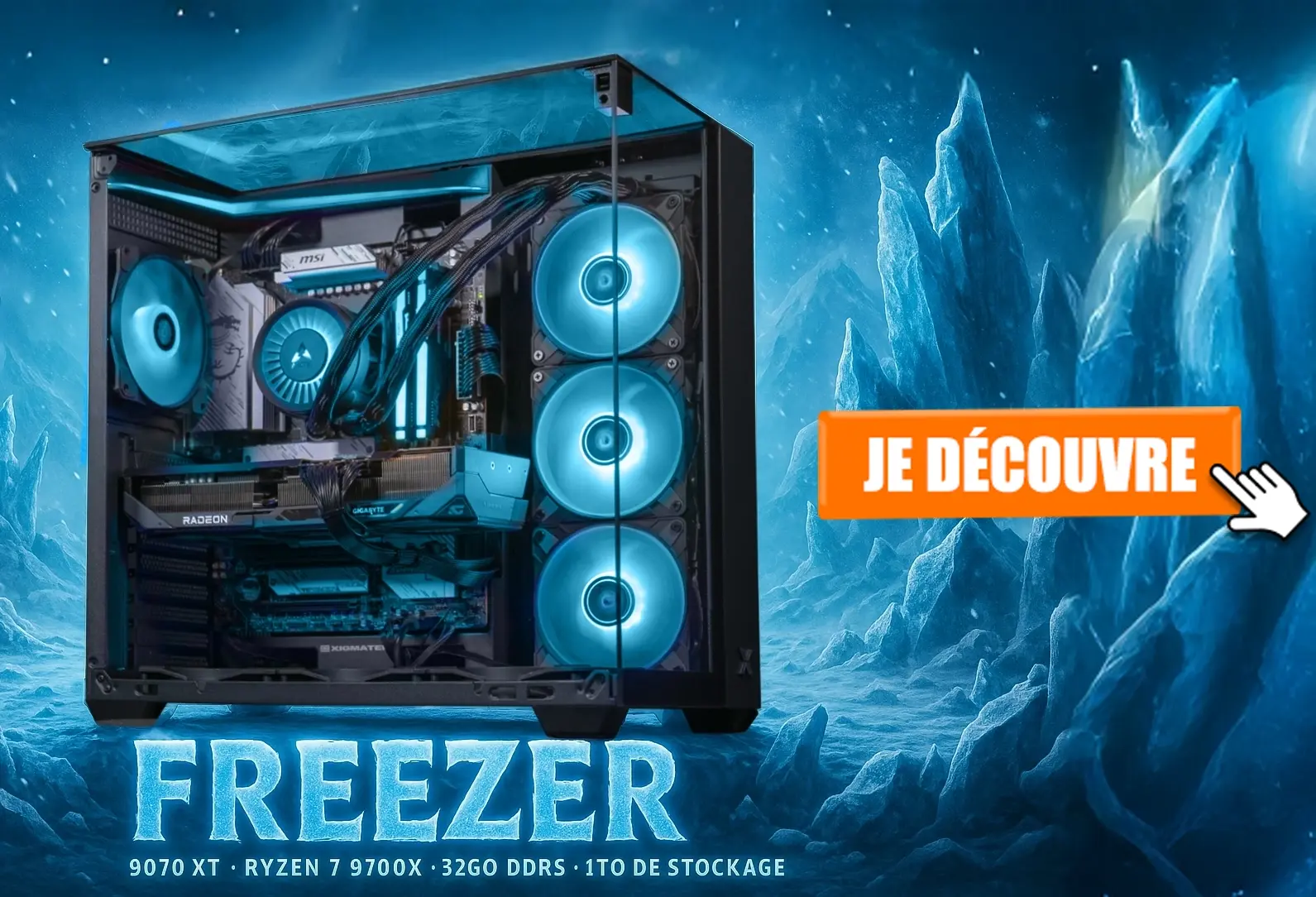 PC Gamer FlowUP - Achat ordinateur gamer Black Friday