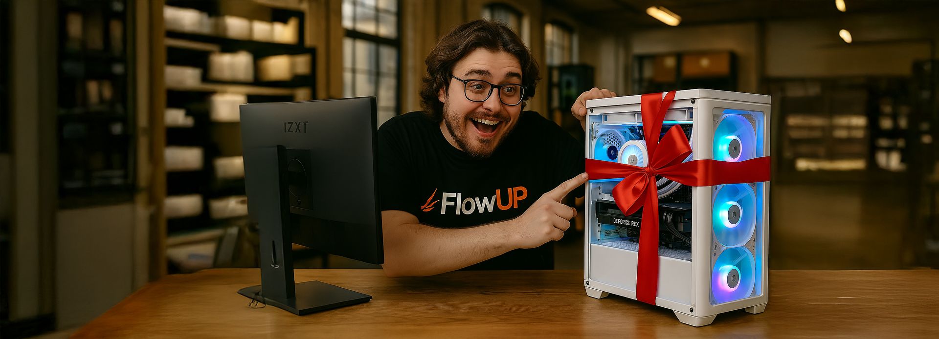 PC Gamer FlowUP - Achat ordinateur gamer Black Friday
